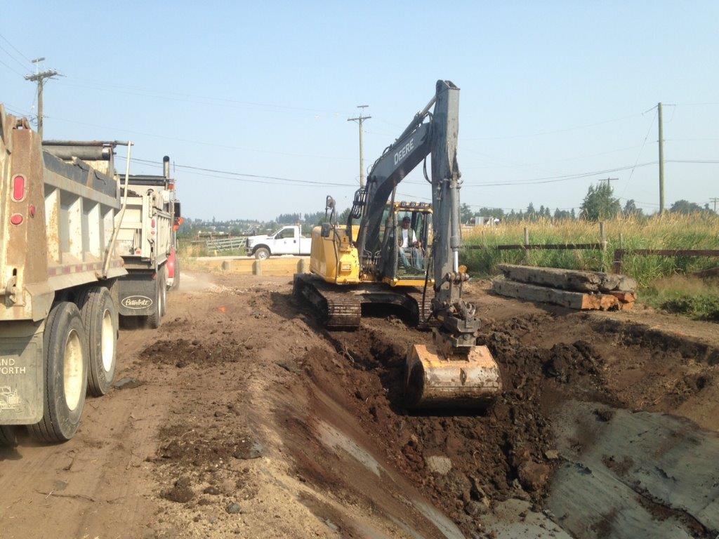 Trico Excavating – Site clearing and demolition for the construction ...